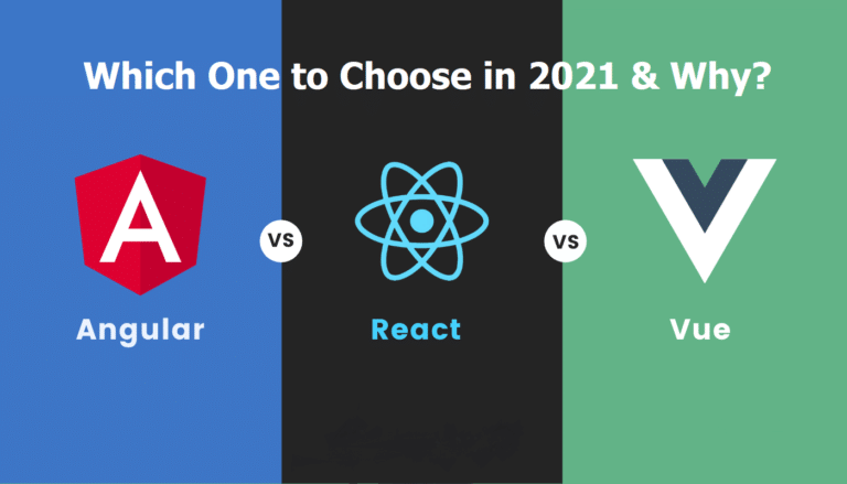 Angular vs React vs Vue: Which One to Choose in 2021 & Why?